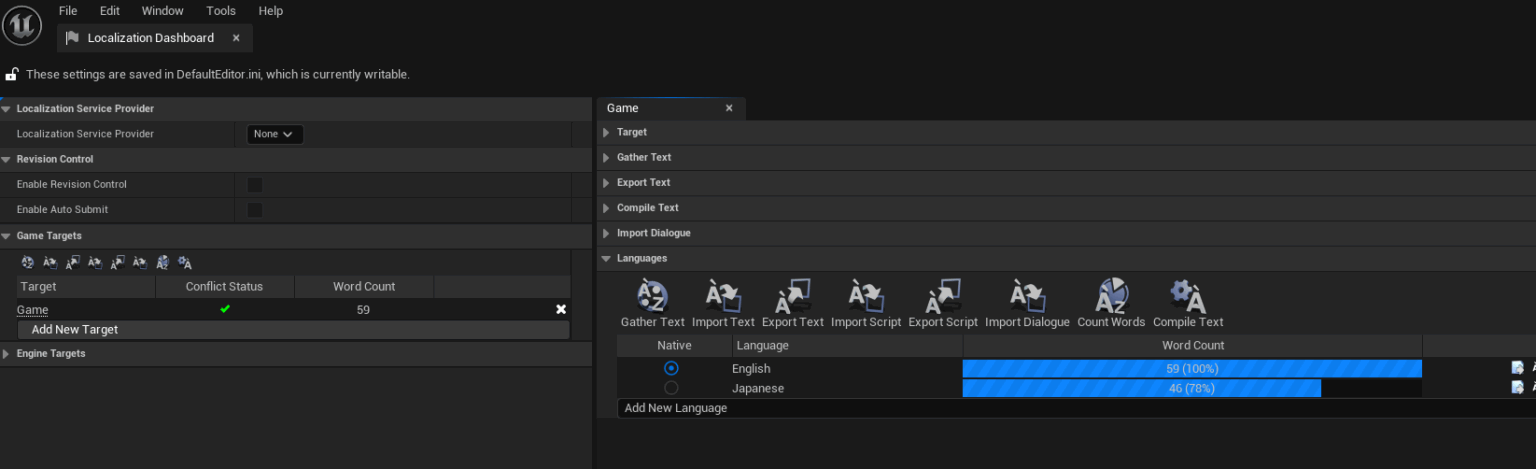 Localization basics in Unreal Engine 5 - SYNAPSE STUDIO｜C&R Creative Studios