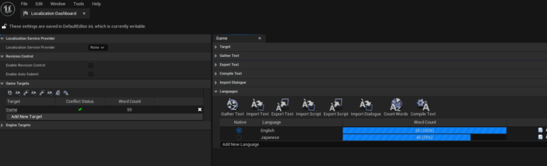 Localization basics in Unreal Engine 5 - SYNAPSE STUDIO｜C&R Creative Studios